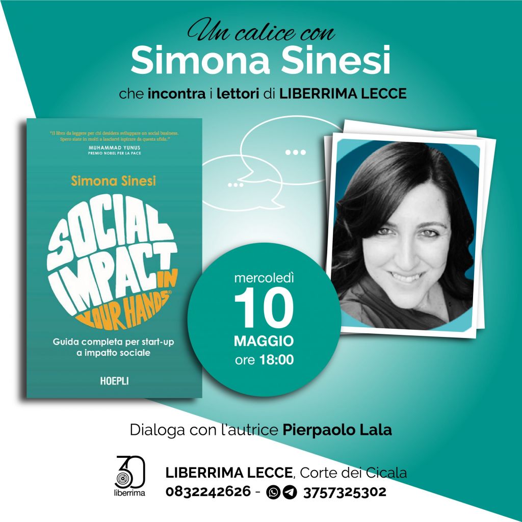 Un calice con Simona Sinesi - Libreria Liberrima