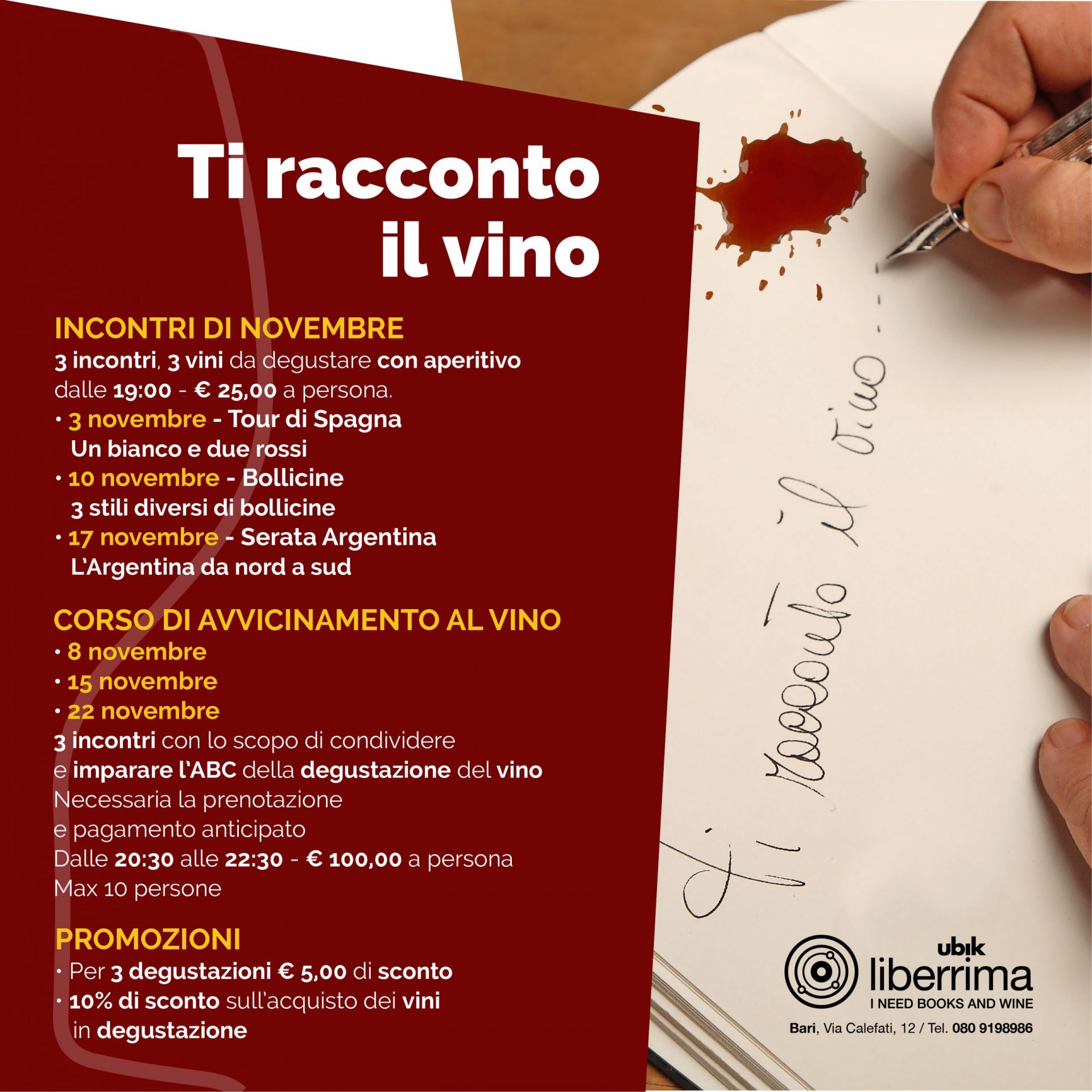 TI RACCONTO IL VINO... - Libreria Liberrima TI RACCONTO IL VINO... - Libreria Liberrima