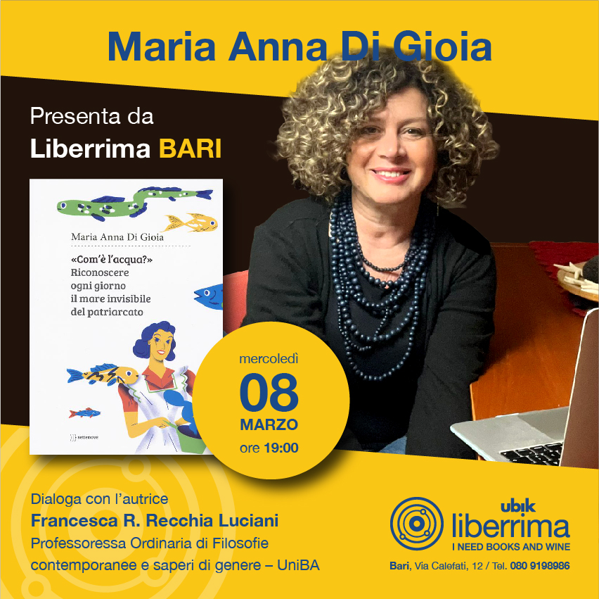 Maria Anna Di Gioia presenta il suo libro "Com'è l'acqua? Riconoscere ...