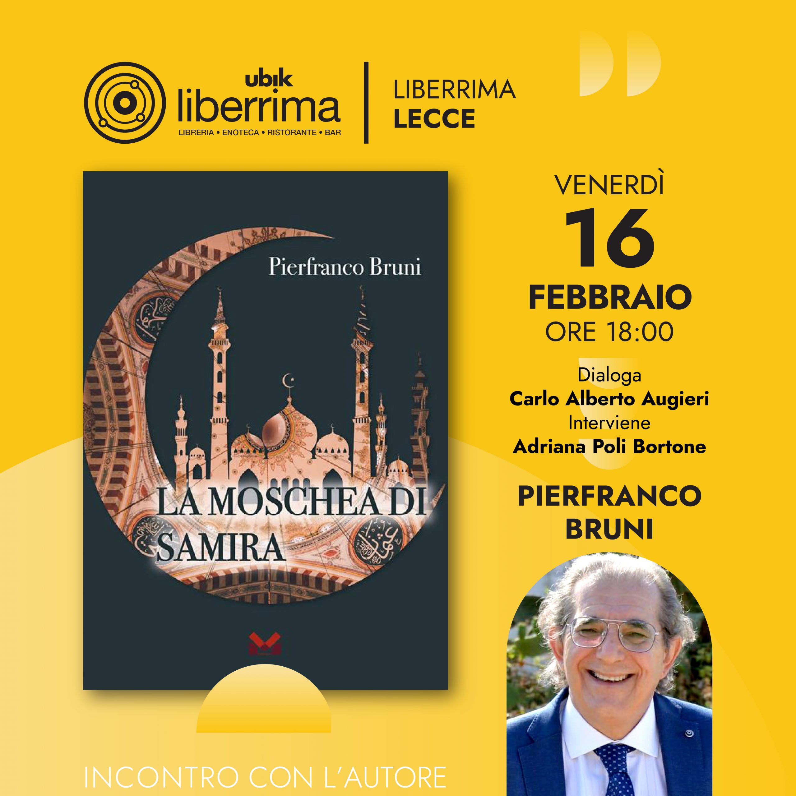 "La moschea di Samira", presentazione del libro di Pierfranco Bruni - Libreria Liberrima